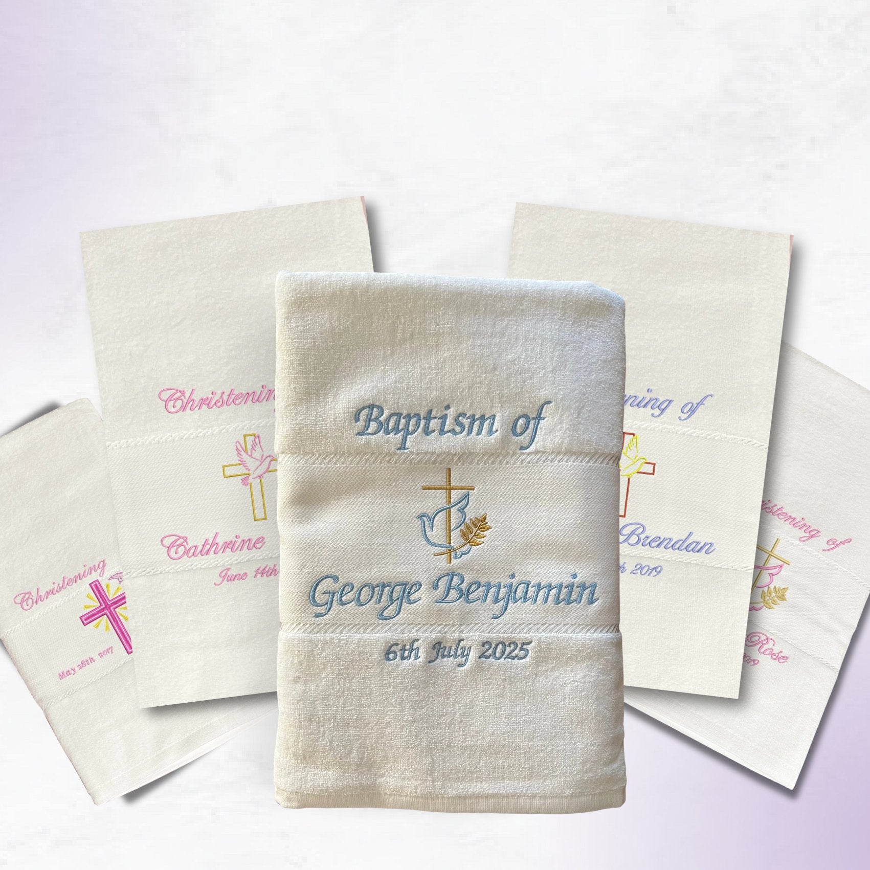 Christening towels and gifts – JMJ Catholic Products