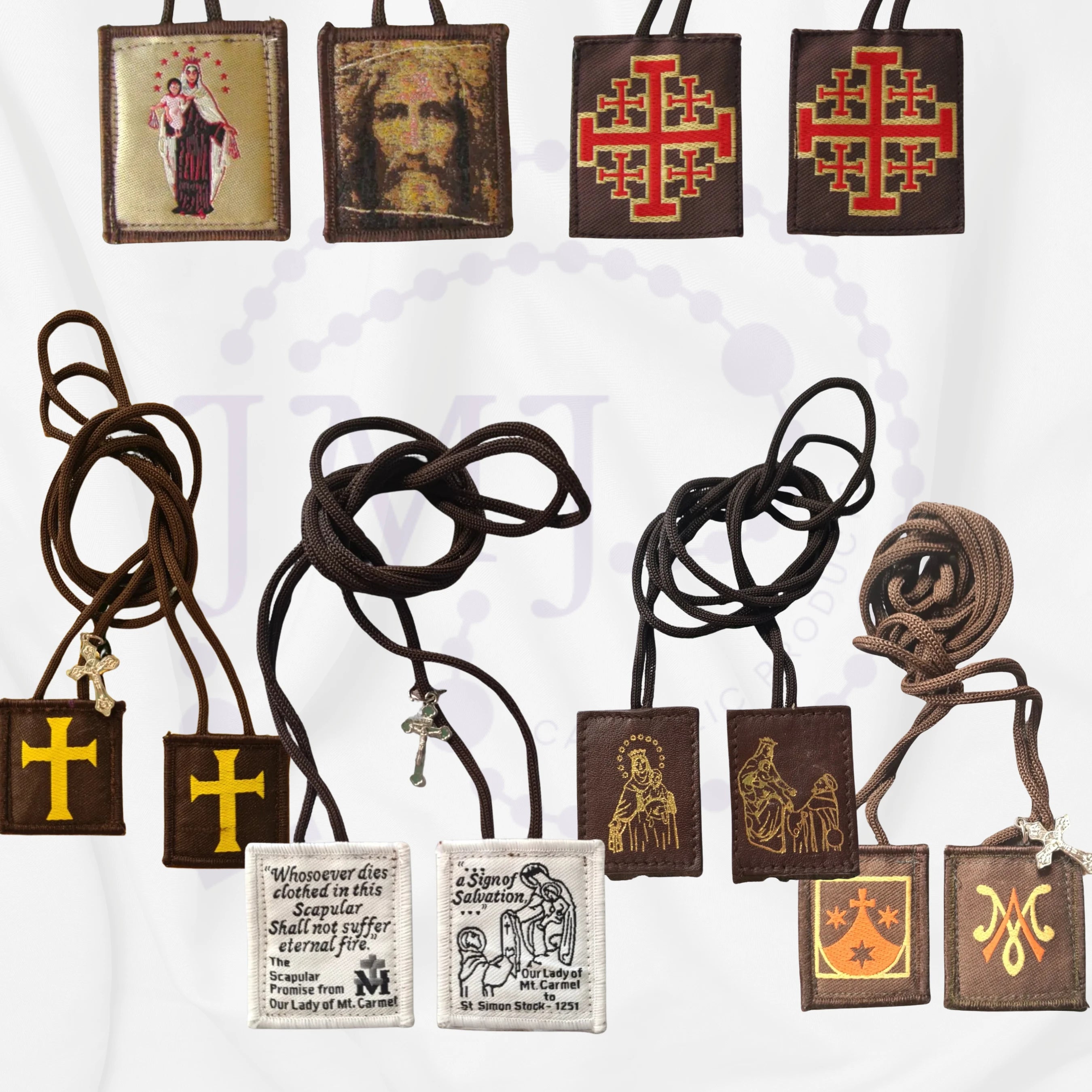 Scapulars Lady of Mt Carmel – JMJ Catholic Products