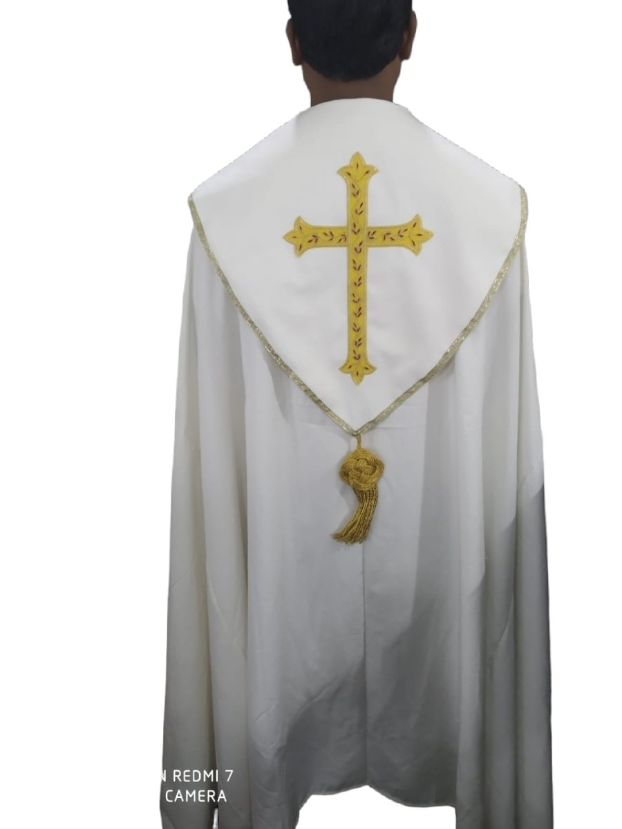Cross Coronation Cope – JMJ Catholic Products
